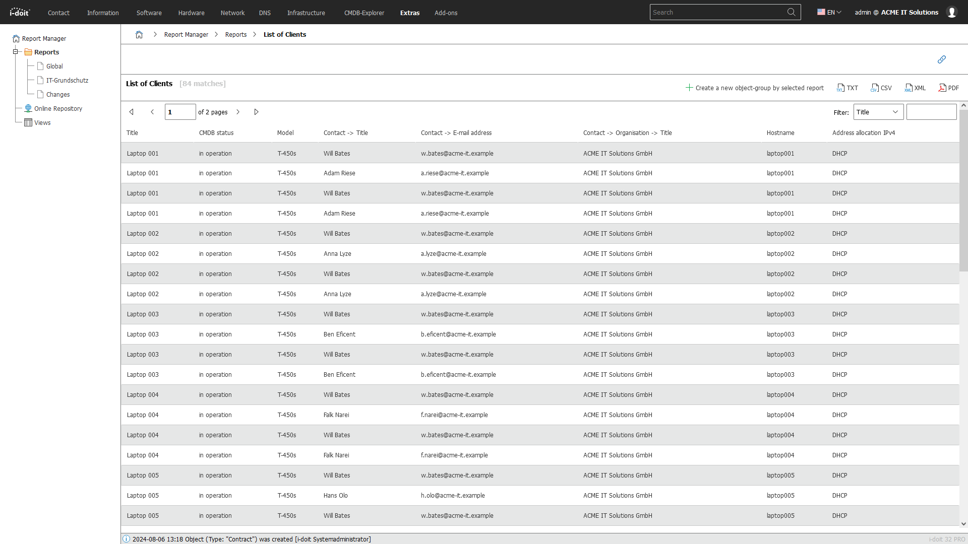 i-doit Cloud - IT documentation in the cloud